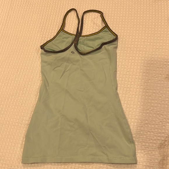 lululemon athletica | Tops | Sea Foam Green Lululemon Razorback Tank ...